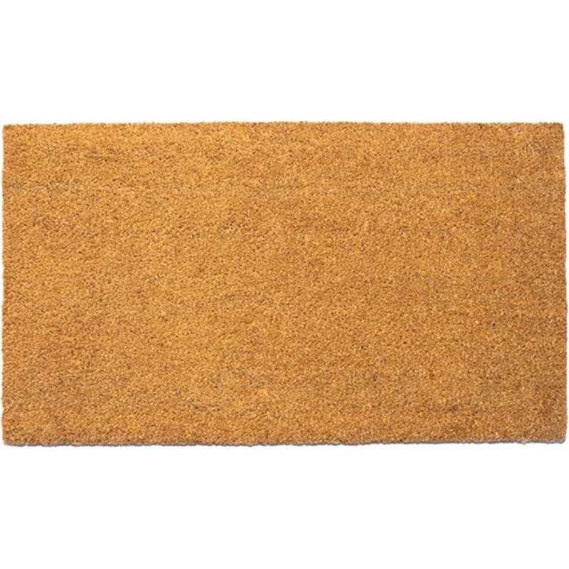 The Fine Living Company Doormats Coir Mats Basic Plain - Beige | Wayfair